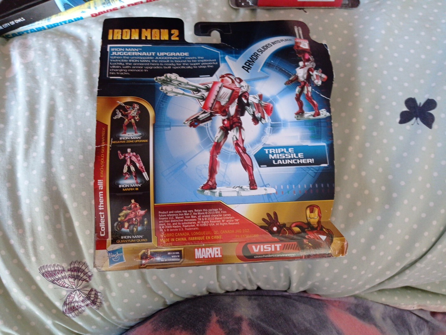 Hasbro 94223 Iron Man 2 Armour Tech Deluxe Juggernaut Upgrade Figure | eBay