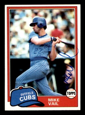 1981 Topps Baseball #471 Mike Vail Signed Autograph (No COA) | eBay