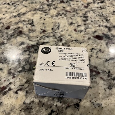 Allen-Bradley 100-FA11 Auxiliary Contact, NEW IN BOX!! | eBay