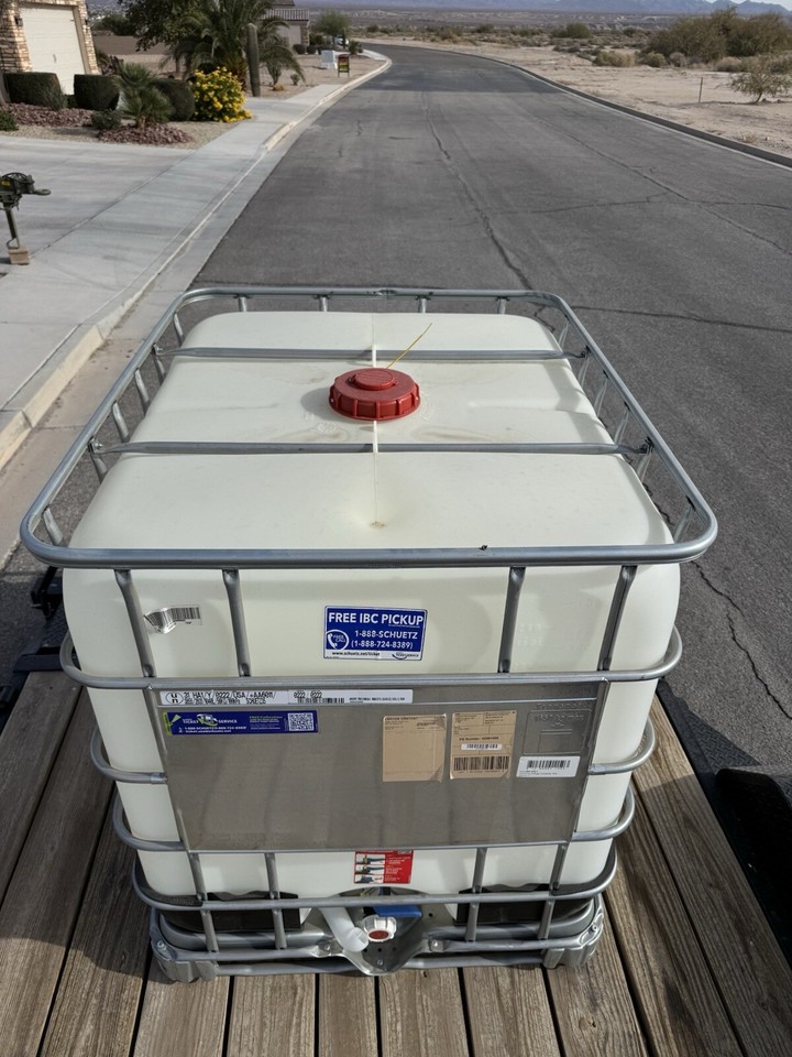 275 Intermediate Bulk Container IBC Tank Water Tote | eBay