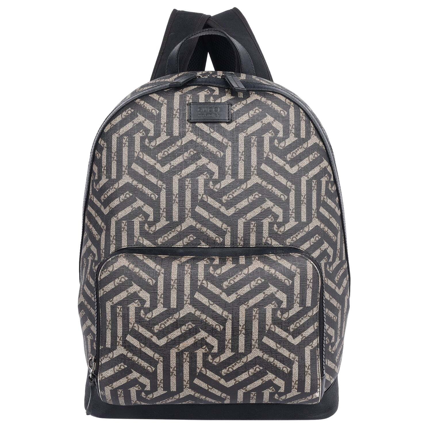 Gucci GG Supreme Monogram Caleido Backpack Leather Ha… - Gem