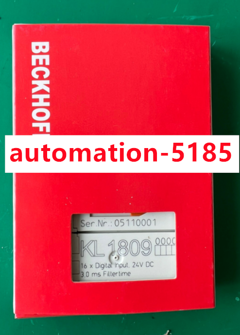 KL1809 beckhoff New via DHL or Fedex | eBay