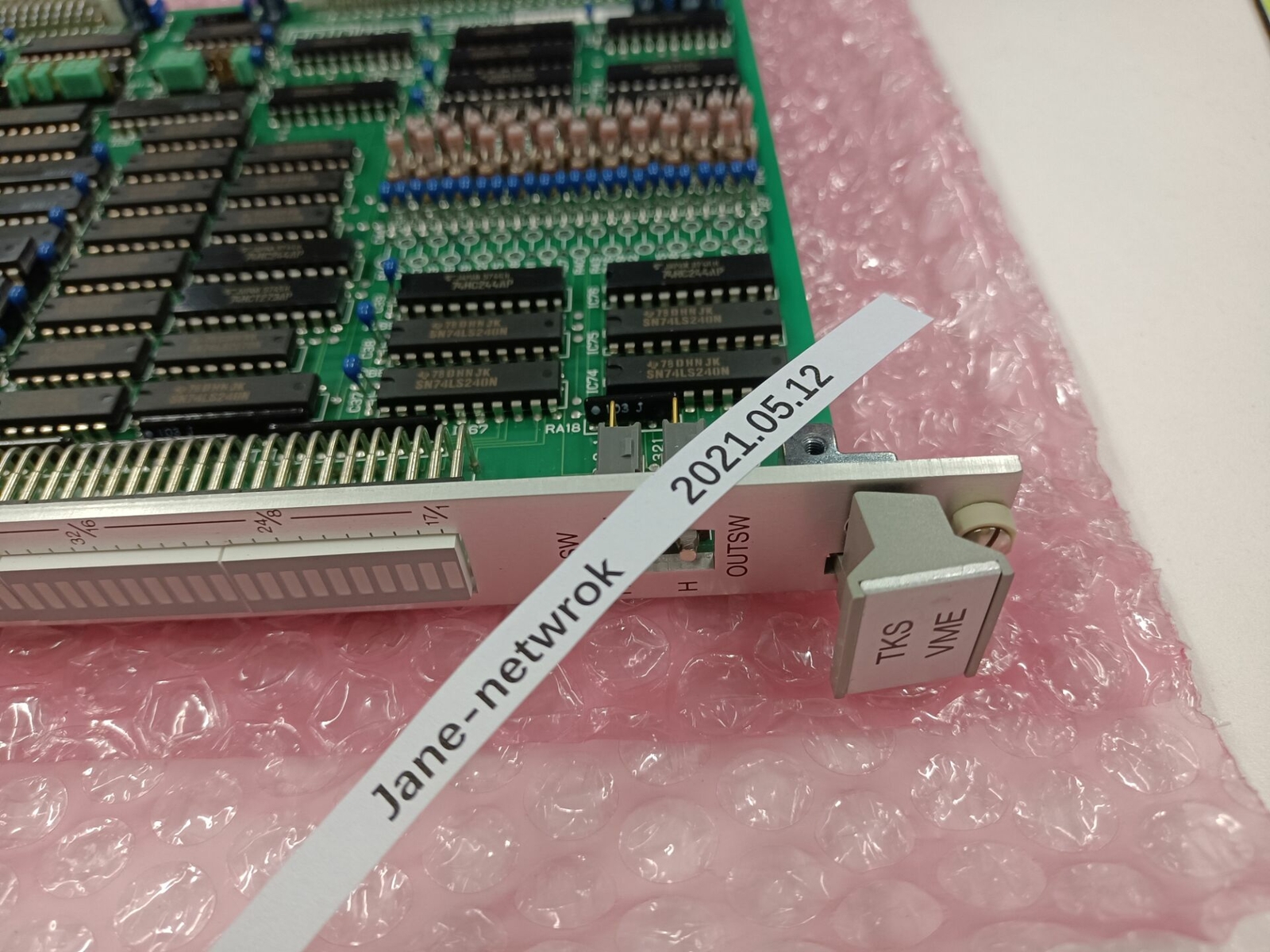 Actual Stock!! 1pc used HDIO-D TKS-XX-87008 NI0262 TEC-2VS (by Fedex or ...