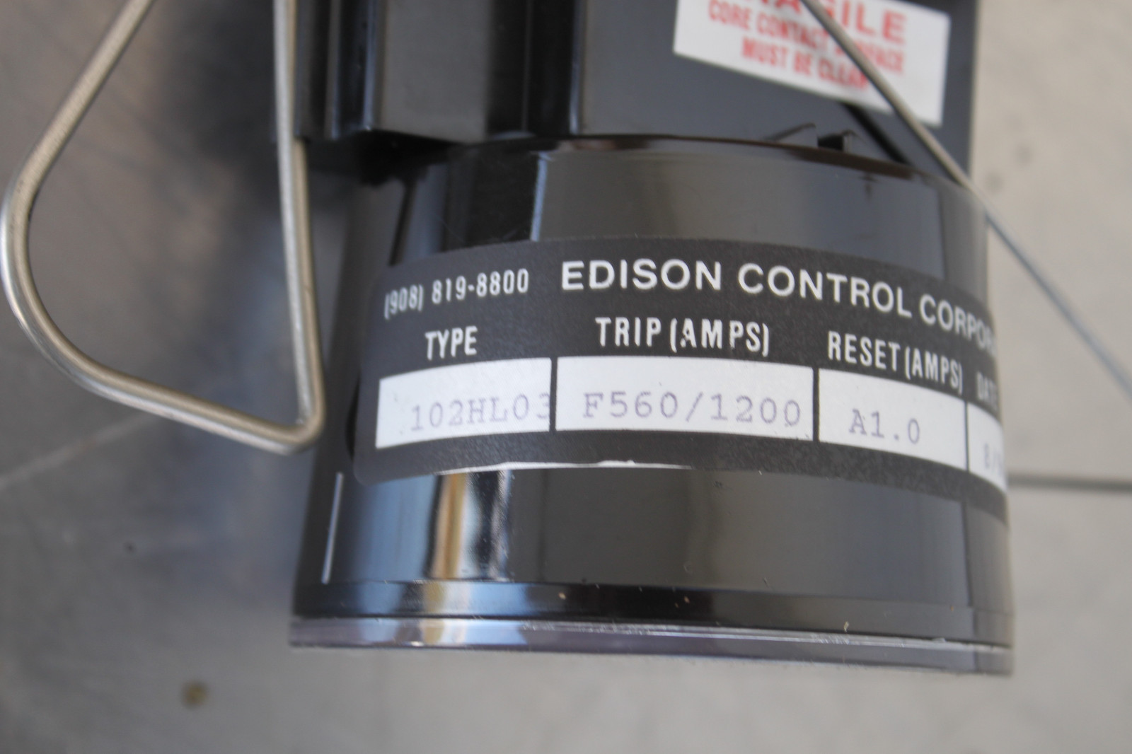 EDISON CONTROL FCI 102HL03 FAULT CIRCUIT INDICATOR F560/1200 A1.0 NEW ...
