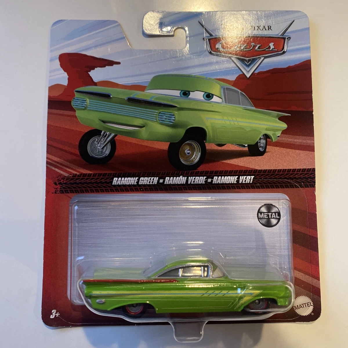 Disney Cars Ramone Green
