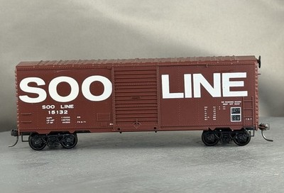 Roundhouse - Soo Line - 40' AAP (Modern) Box Car # 15132 w/Kadees | eBay