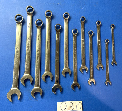 Matco Tools 12 Piece Metric Combination Wrench Set 12 Point 8mm to 19mm ...