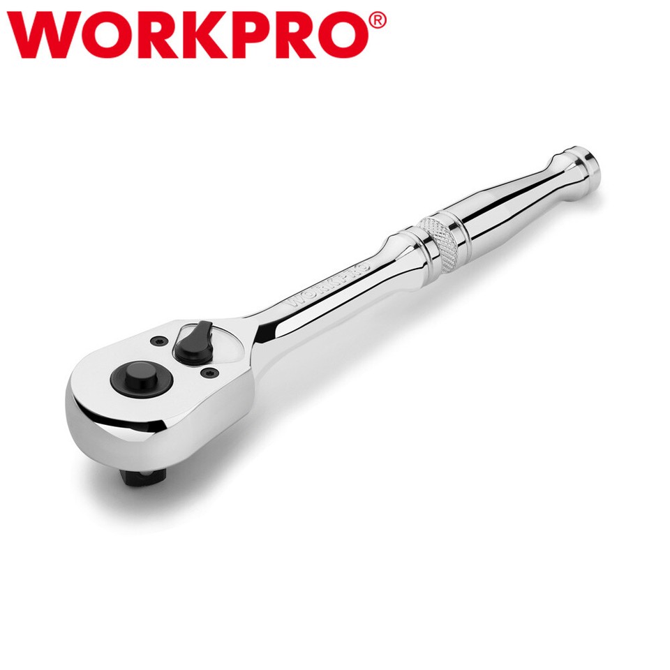 WORKPRO 1/4" Drive Ratchet Handle Quick-Release Reversible Ratchet Sets 72-Tooth | eBay