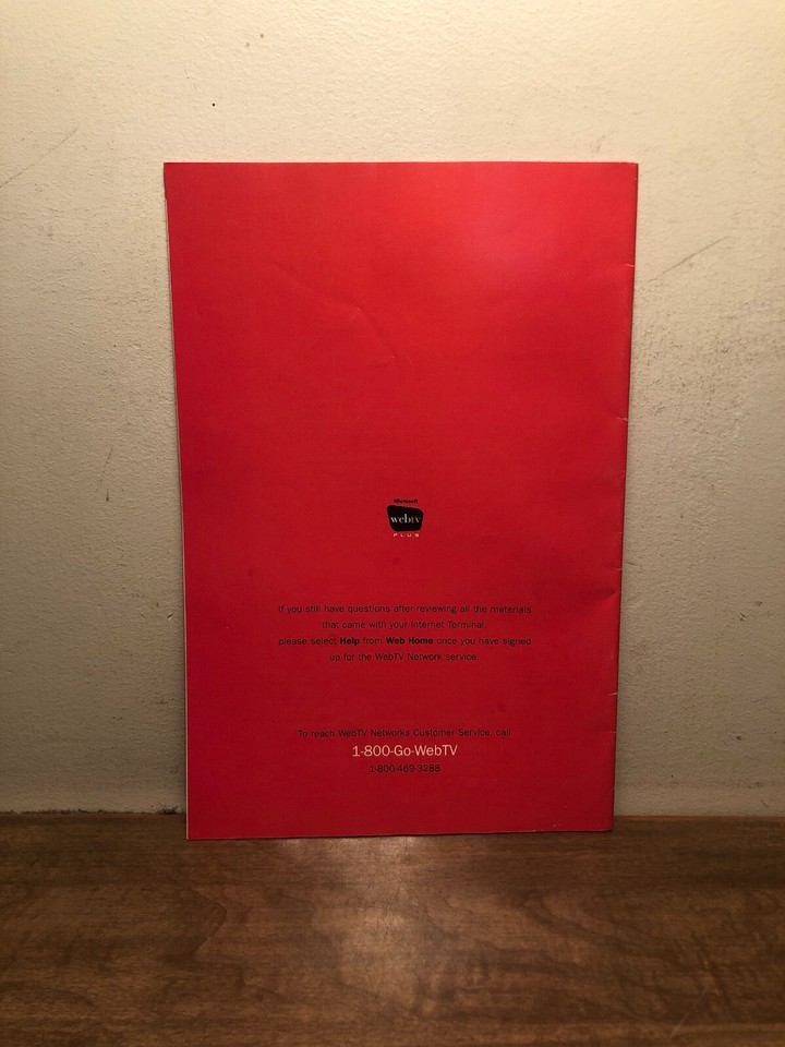 Your Guide to Using WebTV Sony Microsoft WebTV Plus | eBay