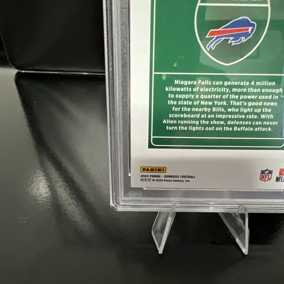 2024 Panini Donruss Josh Allen Downtown #2 SSP/Case Hit Buffalo Bills ...