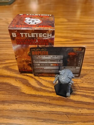 Battletech Salvage Box: Mercenaries Hoplite Medium Mech (CGL New Sculpt ...