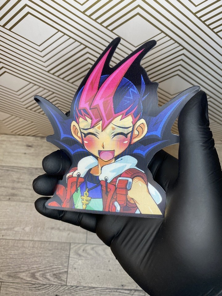 Yu-gi-oh! Zexal Yuma Tsukumo 3D Lenticular Car Motion Sticker Decal ...
