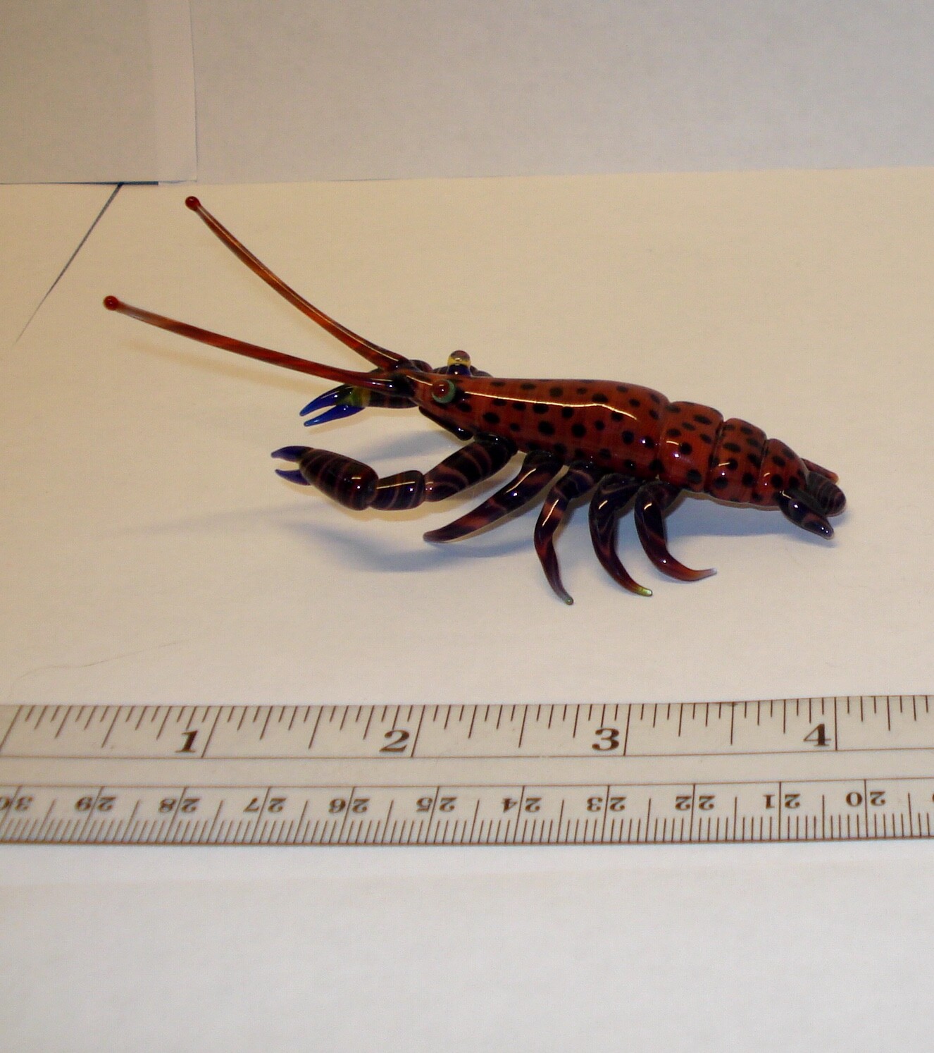 Tim Jerman-Flame Worked Glass-Crayfish | eBay