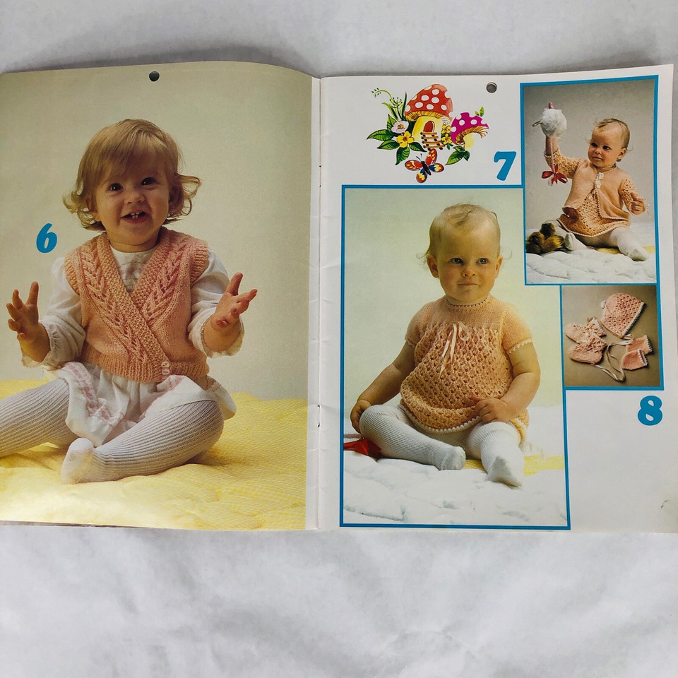 Fairy Tale Baby Book Susan Bates Knitting Pattern Book 17340 Babies to ...