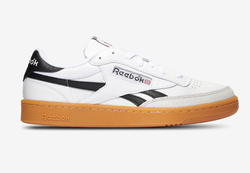 Reebok Club C Revenge Vintage White Black Gum 100202316 Men's Size 7.5 ...