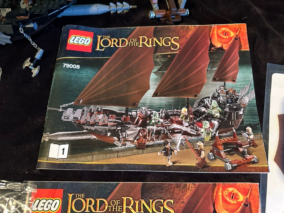 LEGO LOTR Pirate Ship Ambush #79008 Sealed Bags 95% Complete | eBay