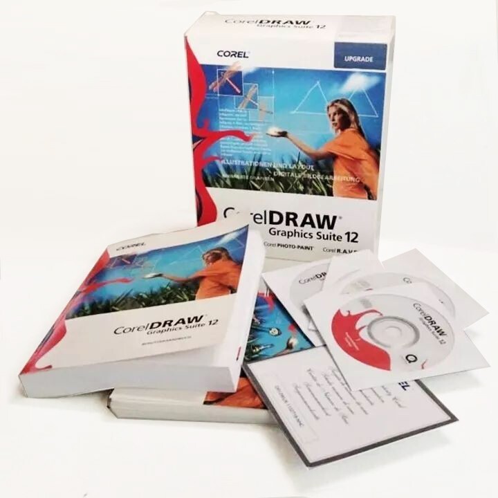 CorelDraw Graphics Suite 12 (German) + Serial | eBay