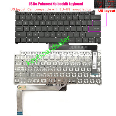 New US Keyboard For Acer Swift SF314-44 SF314-71 N21H3 SF314-512 N21C2 ...