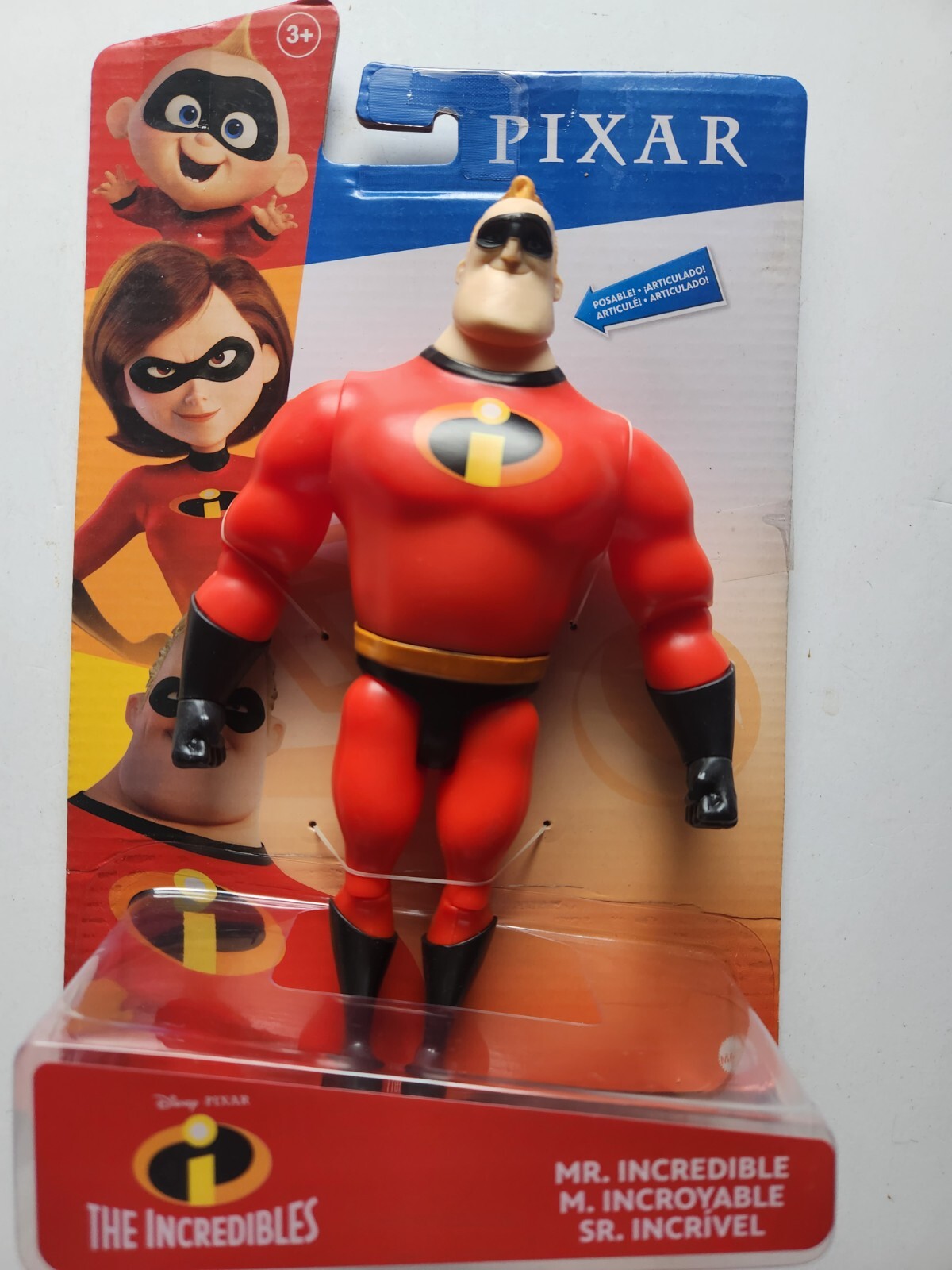 Mr Incredible Red Suit 8 inch (2019 NEW) Mattel Disney Pixar Figure Age ...