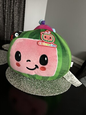 Cocomelon Watermelon 10” Plush Melon - Brand New Licensed w-tag | eBay