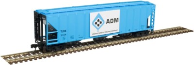 N SCALE ATLAS 50-005-556 TLDX/ADM/3112 PS 3 BAY 4427CF COVERED HOPPER ...