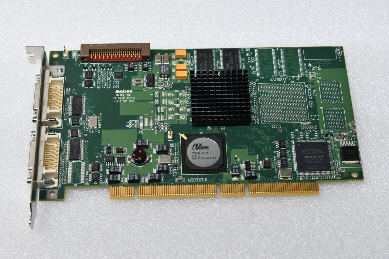 Matrox SOLIOS XCL Y7184-01 REV.B SOL6MCL MPG P/N:63039621149 | eBay