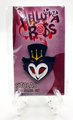 Helluva Boss Original Stolas Hard Enamel Pin - DISCONTINUED - SOLD OUT ...