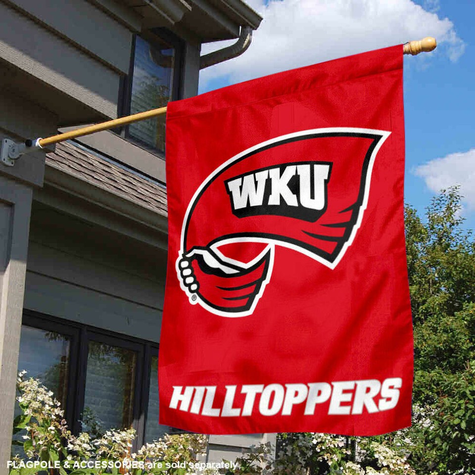 Western Kentucky Hilltoppers WKU Logo House Banner Flag | eBay