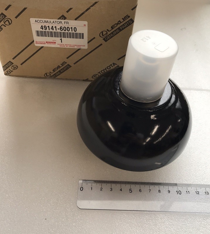 TOYOTA, ACCUMULATOR, FRONT SUSPENSION CONTROL, 49141-60010 UZJ100 ...