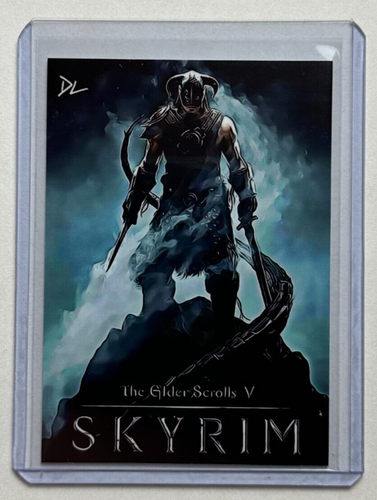 Skyrim Limited Edition Artist Signed "The Elder Scroll V" Trading Card ...