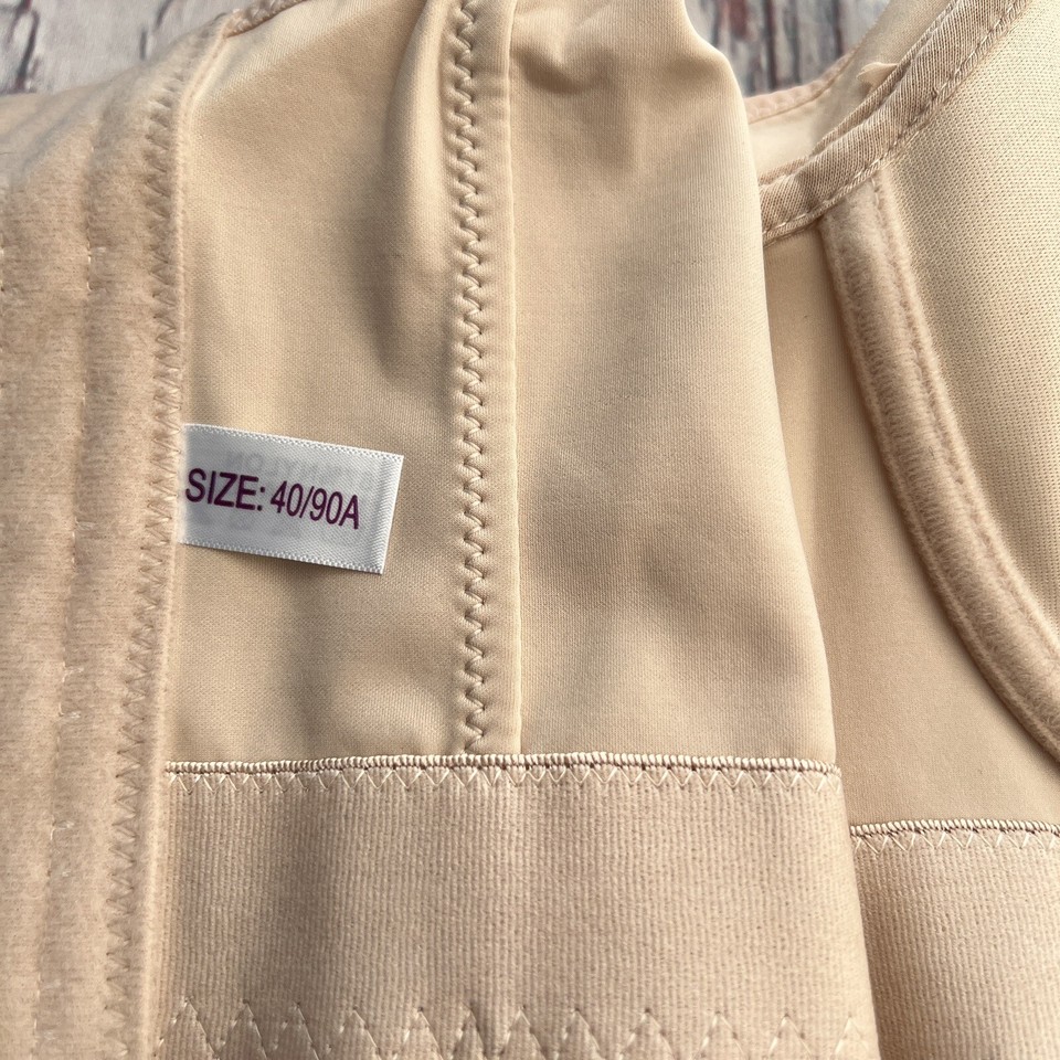 Women Deep Cup Bra Hide Back Fat Full Back Coverage skin Size 40/90A | eBay