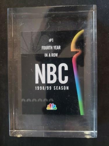 NBC Network Award #1 Fourth Year In a Row 1998/99 Season Demos Top ...