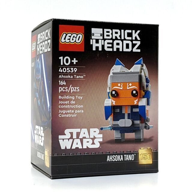 LEGO BRICKHEADZ: Star Wars Ahsoka Tano (40539) New Sealed Box ...