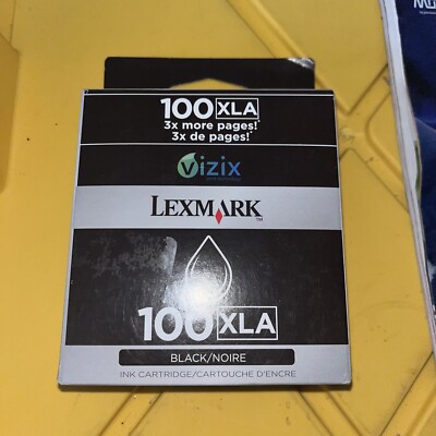 Lexmark 100 XL Genuine Black INK 100xl for S815 S301 S305 S405 S505 ...