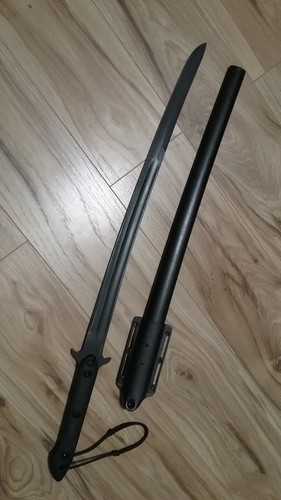 Atrim APOC Tactical Cutlass carbon steel sharp cutting sword G10 and ...