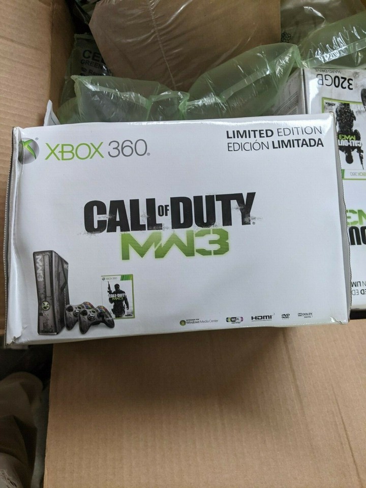 Xbox 360-S (Call of Duty: Modern Warfare 3) Limited Edition Console ...