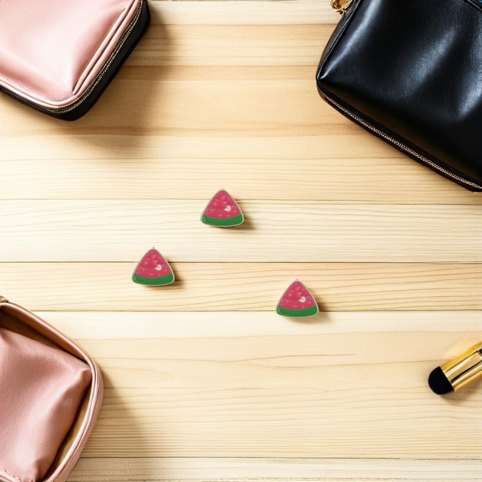 6Pcs Watermelon Lapel Pin: Creative Watermelon Enamel Pins - Kawaii ...