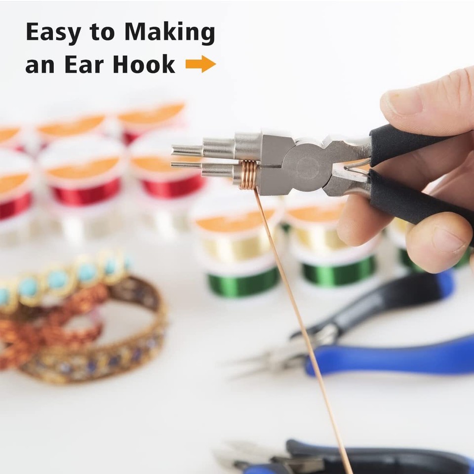 The hobbyworker Wire Wrapping Kit Wire Jig with Jewelry Craft Wire | eBay