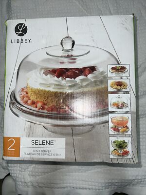 Libbey Selene 2 Piece 6 in 1 Server - NEW | eBay