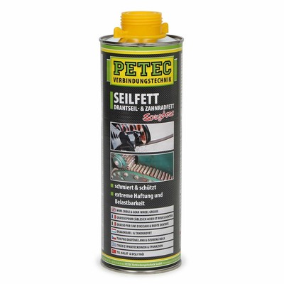 PETEC 73610 Seilfett Drahtseilfett Zahnradfett Saugdose ...