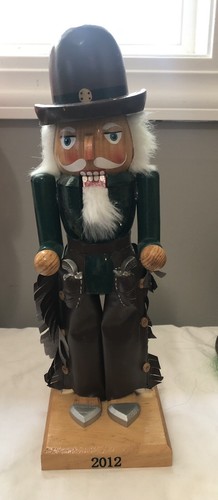 VINTAGE 2012 NUMBERED LIMITED EDITION WOOD COWBOY CHRISTMAS NUTCRACKER ...