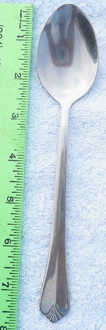 Oneida Stainless flatware Scintilla pattern Place Spoon (Oval Soup) 7 1 ...