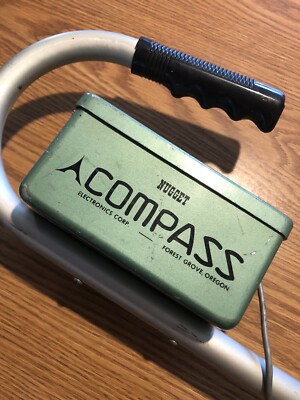 Vintage Compass Yukon Nugget Metal Detector with 1 Coil | eBay