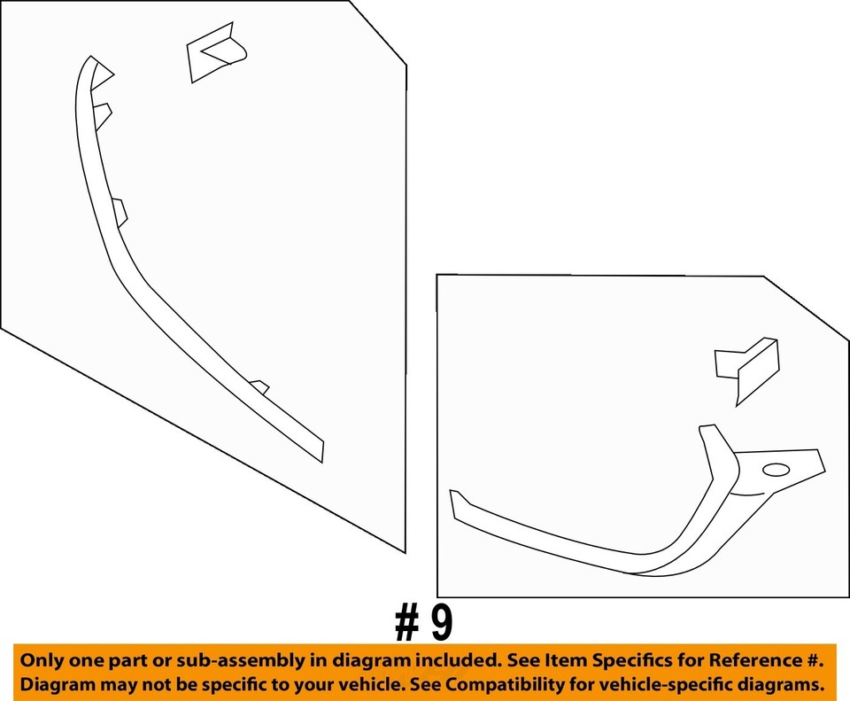 MAZDA OEM 16-18 CX-3 Front Bumper Grille Grill-Trim Molding Left ...
