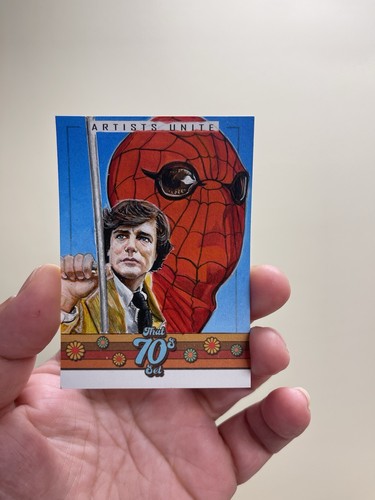 Spider-Man 70s TV Nicholas Hammond Sketchcard PSC By Sammy Gomez | eBay