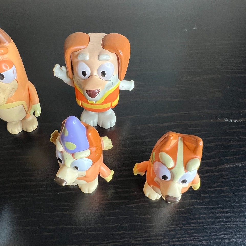 Bluey Friends Family Figures Mixed Bundle Lot Toys Bluey Bingo Jack ...