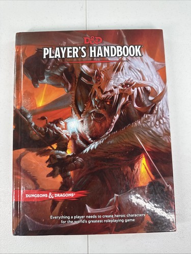Dungeons & Dragons D&D Player's Handbook 5th Ed. (5E), 2014 ...
