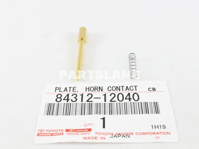 84312-12040 Toyota Genuine Horn Contact Plate | Genuine OEM | Japan