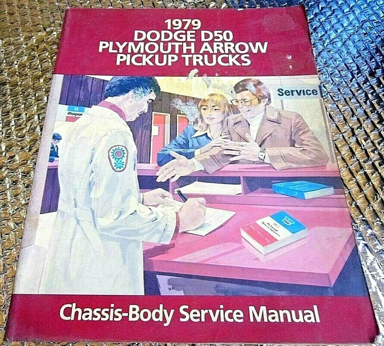 1979 Factory Dodge D50 Plymouth Arrow pickup trucks Chassis Body ...