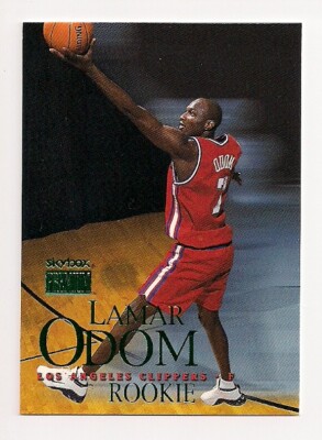 1999-00 LAMAR ODOM SKYBOX SP *ACTION* ROOKIE RC #104 DALLAS MAVERICKS ...